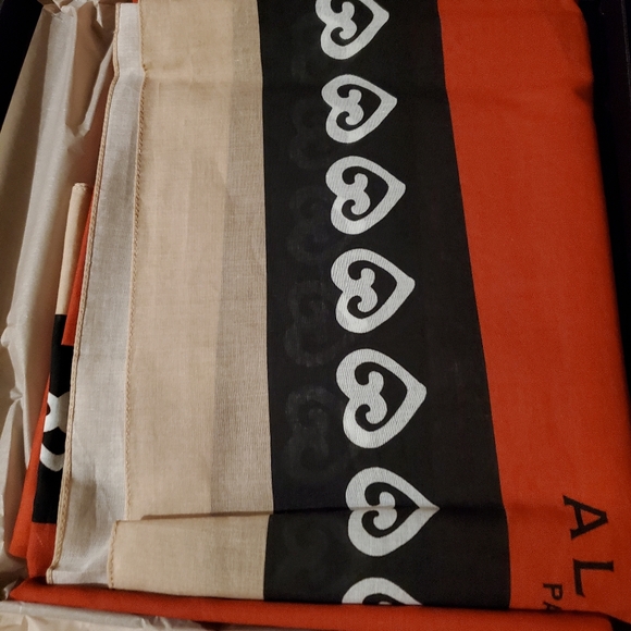 Alaia | Accessories | New In Box Pareo 57 X 6 Alaia Oversized Mon Coeur ...
